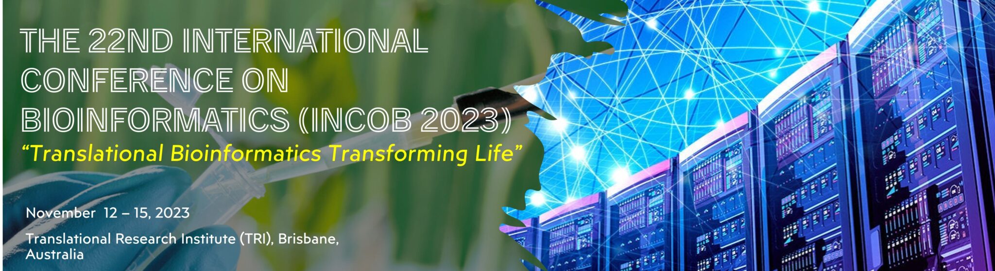 Home - The 22nd International Conference on Bioinformatics (InCoB 2023)